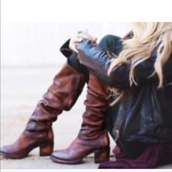 Freebird by Steven | Shoes | Freebird Red Wine Rare Distressed Western ...